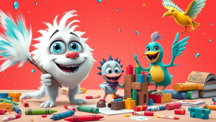 Why Playful Cartoon Characters Are Different from Other Kids’ Cartoons