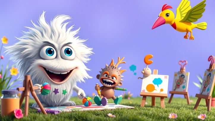 Cartoons That Improve Creativity in Children
